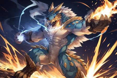 Zinogre - Zinogre_Indigo | Stable Diffusion LoRA | Civitai